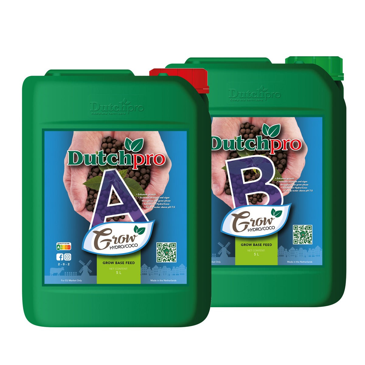 Grow Hydro/Coco Hard Water | Dutch Pro | Hull Hydroponics – Garden Supplies